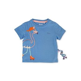 Sigikid T-Shirt Wild Flamingo in blau | Gr.: 68