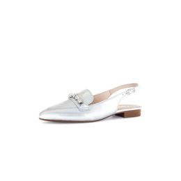 Gabor Slingpumps in silber | Gr.: 38,5