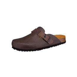 Lico Pantolette "Bioline Clog" in Braun | Gr.: 47