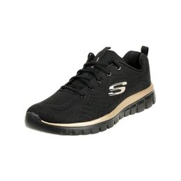 Skechers Sneakers Low GRACEFUL GET CONNECTED in schwarz | Gr.: 39