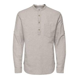 Only & Sons Only&Sons Langarmshirt ONSCAIDEN in Beige | Gr.: L