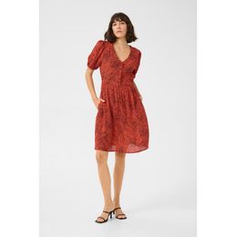 Kaffe Kleid KAliana Regular fit in Grenadine Graphic Animal | Gr.: 44