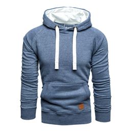 Amaci&Sons Amaci&Sons Kapuzenpullover LANSING in Blau | Gr.: S