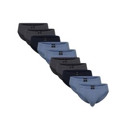 G&ouml;tzburg G&ouml;tzburg Slip 10er Pack in Blau/Grau | Gr.: L