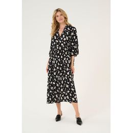 Kaffe Kleid "Amber" in Schwarz | Gr.: 38