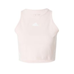 adidas Sportswear Sporttop Damen Gr&ouml;&szlig;e XS/S rosa / wei&szlig;