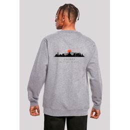 Sweatshirt F4NT4STIC "Escape Discover the World Asian Town", Herren, Gr. 3XL, erdgrau, Obermaterial: 50% Baumwolle, 50% Polyester, regular fit, Rundhals, ohne Bündchen, Sweatshirts Sweatshirt, Premium Qualität, ESCAPE Collection