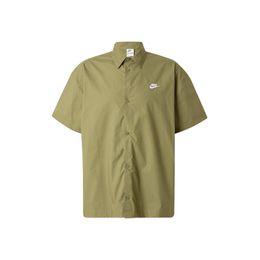 Nike Sportswear Button Up Shirt 'CLUB' male Green size 3XL