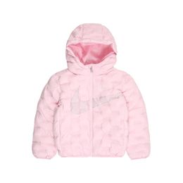 Nike Sportswear Jacke 'SEAMLESS' M&auml;dchen Gr&ouml;&szlig;e 104 grau / rosa