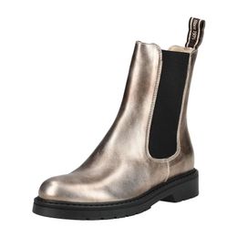 Nero Giardini Stiefelette »Stiefelette Leder/Textil« Gold 35 35 Verschluss: Schlupfschuh