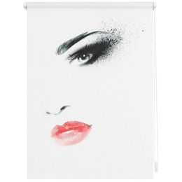 LICHTBLICK ORIGINAL Rollo &raquo;Klemmfix, ohne Bohren&laquo; blickdicht Blendschutz Sichtschutz mit Bohren/ohne Bohren freih&auml;ngend Lichtdurchl&auml;ssig und...