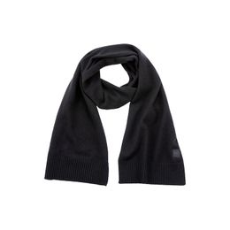BOSS Orange Strickschal »Akaio_R_Scarf« 50% Wolle Winterschal Wollschal Herbst Premium Mode Black 001
