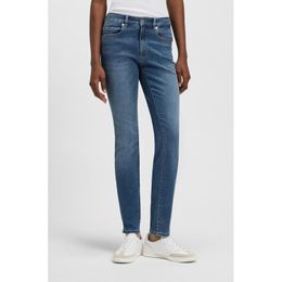 BOSS Orange Slim-fit-Jeans »JACKIE MR 4.0« aus Soft-Motion-Denim Bright Blue 432 28 - Länge 32 Länge 32 28 Jeans von BOSS Orange Womenswear