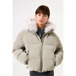 Garcia Steppjacke mit Kapuze mit Kapuze for GIRLS soft sage 164/170 164/170 Jacke von Garcia for Girls