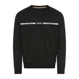 BOSS Sweatshirt »Authentic« Rundhalsausschnitt, regular fit, Logodruck Black 001 L L Sweatshirt von BOSS Underwear