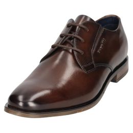 Bugatti Schn&uuml;rschuh braun 45 45 Eleganter Schn&uuml;rschuh mit Bugatti Comfort Wide f&uuml;r mehr Bewegungsfreiheit von Zehen und Ballen
