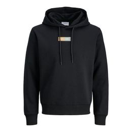 Jack & Jones PlusSize JACK & JONES PLUSSIZE Kapuzensweatshirt &raquo;JJPAN SWEAT HOOD PLS&laquo; Black 5XL 5XL Sweater von Jack & Jones Plus Size