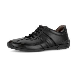 Pius Gabor Sneaker, Freizeitschuh, Halbschuh, Schnürschuh mit Logoprägung, G-Weite schwarz 14 (49) 14 (49) Sneaker mit gepolstertem Schaftrand
