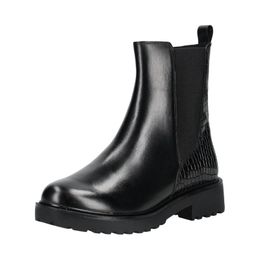 Caprice Stiefelette »Stiefelette Leder/Textil« Schwarz 36 36 Verschluss: Reißverschluss