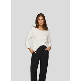 Rabe 3/4-Arm-Shirt mit Struktur Muster Natur 50 50 Shirt von Rabe