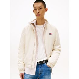 Tommy Jeans Blouson &raquo;TJM ESSENTIAL PADDED JACKET EXT&laquo; Freizeitjacke, &Uuml;bergangsjacke gl&auml;nzend, Stretchb&uuml;ndchen, Stehkragen Desert Sand Dune 3XL 3XL...