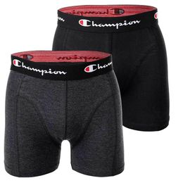 Champion Authentic Athletic Apparel Boxer shorts male Grey, Black size XL