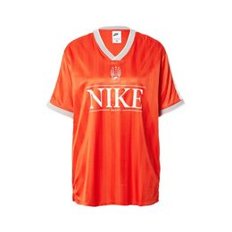 Nike Sportswear T-Shirt Damen Gr&ouml;&szlig;e XL grau / orange / hummer / wei&szlig;