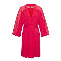 Lascana Dressing Gown female Red size 32/34