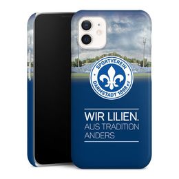 DeinDesign iPhone 12 mini Handy Premium Case Smartphone Handyh&uuml;lle Schutzh&uuml;lle gl&auml;nzend Official Licensed Product Sv Darmstadt 98 Coat Of Arms Premium Case