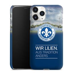 DeinDesign iPhone 11 Pro Handy Premium Case Smartphone Handyh&uuml;lle Schutzh&uuml;lle matt Official Licensed Product Sv Darmstadt 98 Coat Of Arms Premium Case