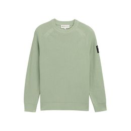 Tom Tailor Denim Pullover Herren Größe S mint / schwarz / weiß