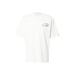 Replay T-Shirt Herren Gr&ouml;&szlig;e L lila / wei&szlig;