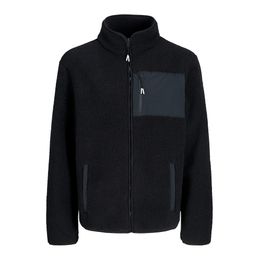 Jack & Jones Jack & Jones Fleece Jacket 'Thatcher' male Black size 3XL