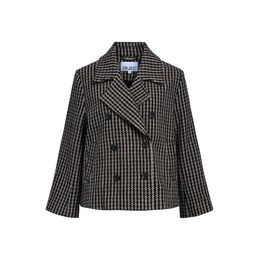 Object Jacke 'OBJKeily' Damen Größe M beige / schwarz / weiß