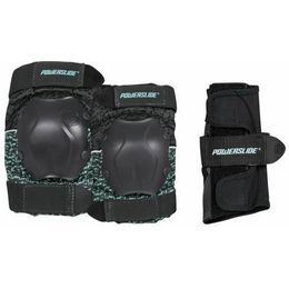 Protektoren-Set Powerslide "Standard Women" Gr. XL, schwarz, Protektoren, Damen, XL, Nylon Mesh