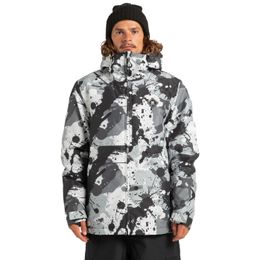 Snowboardjacke DC Shoes "Basis Print 10K", Herren, Gr. L, splat camo, 100% Polyester, Jacken