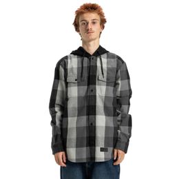 DC Shoes Herren Langarmhemd "Ruckus"schwarz, Gr. M, 100% Baumwolle, Hemden
