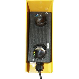 Mannus Sicherheitssensor, Tastweite bis 6 m, schwarz