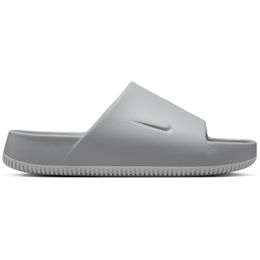 Nike Calm Badelatschen Herren - grau - Gr. 41 - Kunststoff
