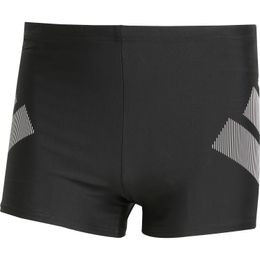 Adidas Bb Boxer Badehose Herren - schwarz - Gr. 5 - Polyamid/Elastan