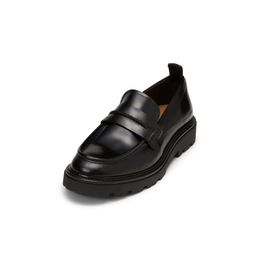 Marc O'Polo Loafer MARC O'POLO "aus gebürstetem Kalbleder", Herren, Gr. 42, schwarz, Obermaterial: 100% Leder (Rind), unifarben, Schuhe