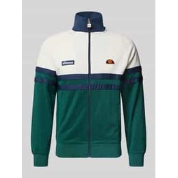 Ellesse Sweatjacke mit Label-Patch Modell 'RIMINI'
