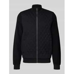 JOOP! Sweatjacke mit Steppnähten Modell 'Tyrone'