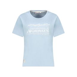 Geographical Norway Shirt in Hellblau - 64% | Gr&ouml;&szlig;e S | Damen-tops