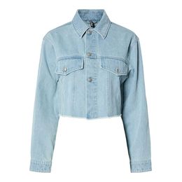 Pieces Jeansjacke in Blau - 43% | Gr&ouml;&szlig;e S | Damenjacken