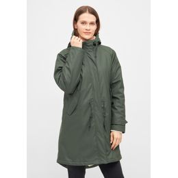 Regenmantel Derbe "Tidaholm", Damen, Gr. 40, gr&uuml;n (oliv), Obermaterial: 100% Polyester; Futter: 100% Polyester, M&auml;ntel, Wasserabweisend, winddicht, Teddylining