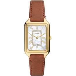 Fossil Uhr 'Raquel' Damen Gr&ouml;&szlig;e One Size braun / gold