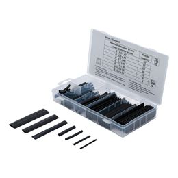 BGS-technic BGS Schrumpfschlauch-Sortiment schwarz 127-tlg. ; BGS technic (8042)