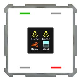 MDT technologies Taster Smart 63 4-fach Farbdis.Studiows/glä BE-TAS63T4.01)
