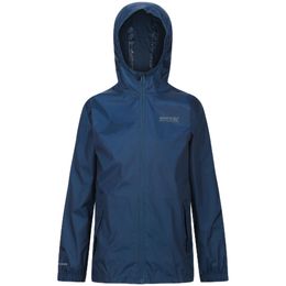 Regatta Pack-It III Kinder Regenjacke dunkelblau 140 - Kinderjacken